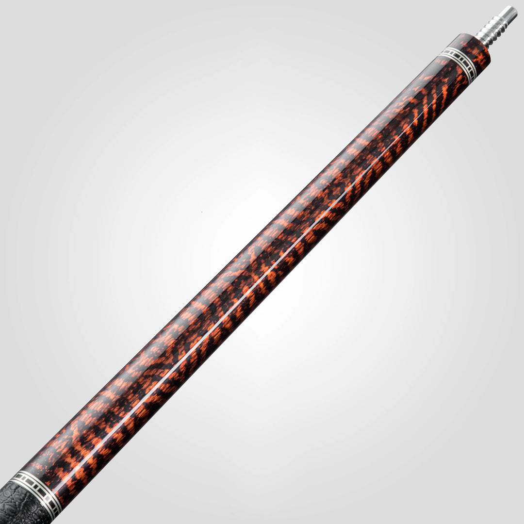 Rhino RETRÔ Pool Cue - Snake - Crocodile Embossed Microfiber Leather W ...