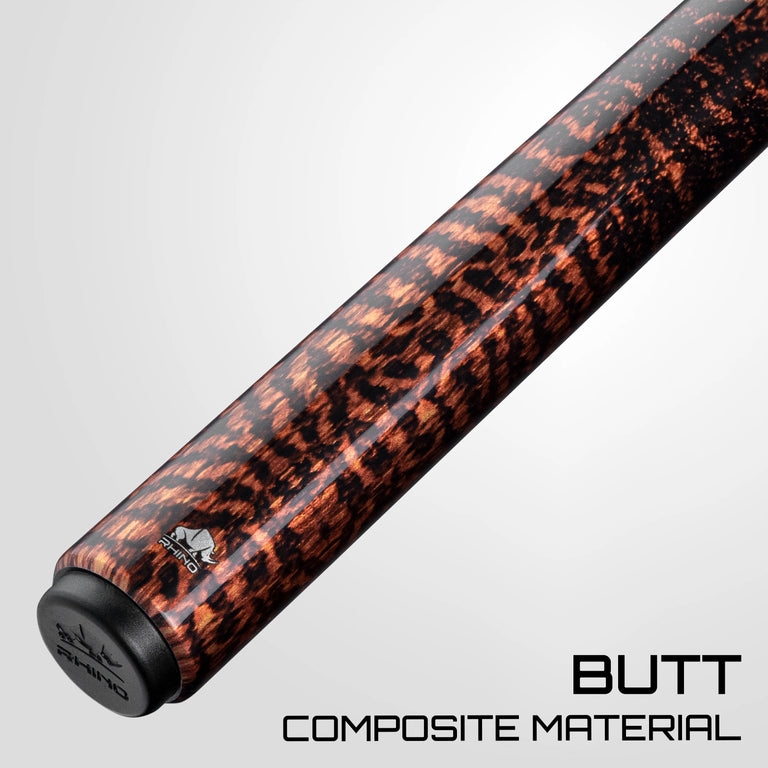 Rhino RETRÔ Pool Cue - Snake - Wrapless – RHINO BILLIARDS