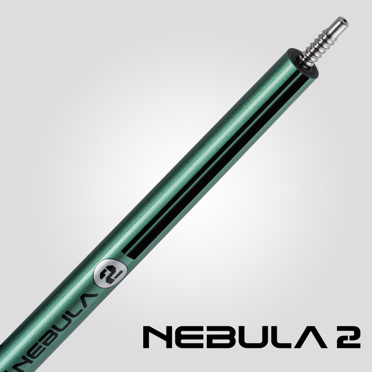 Nebula 2 Pool Cue - Ocean Green - 3D Grip