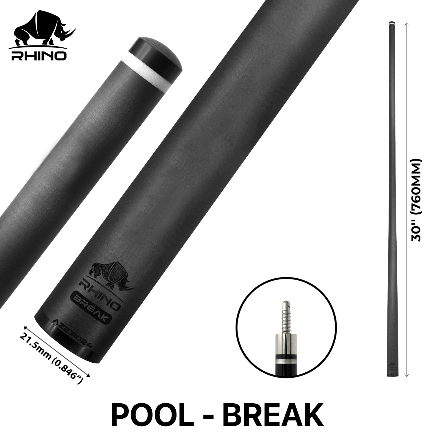 Carbon Fiber Break Shaft – Rhino Billiards