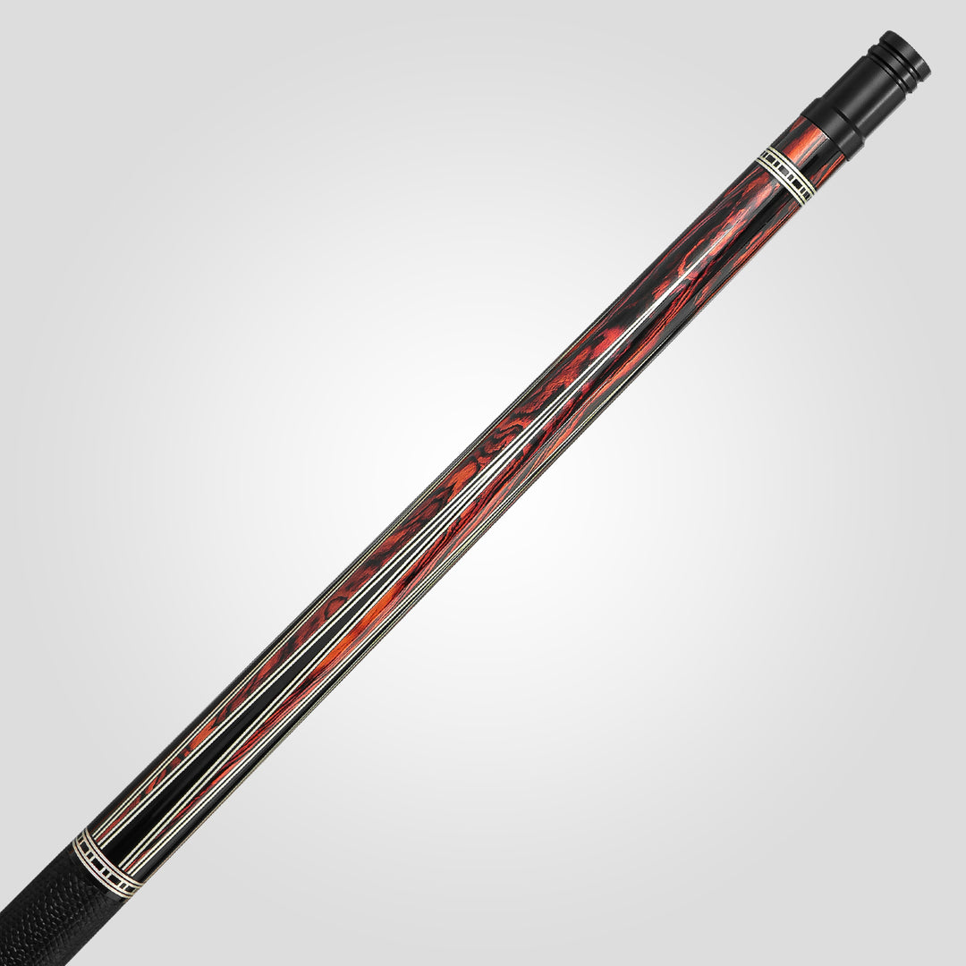 Rhino RETRÔ Pool Cue - Cocobolo - Lizard Embossed Microfiber Leather W ...