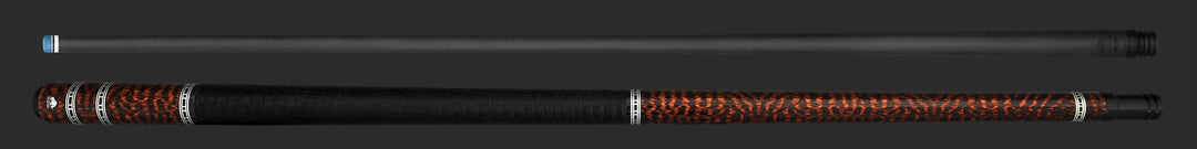 Rhino RETRÔ Pool Cue - Snake - Crocodile Embossed Microfiber Leather W ...