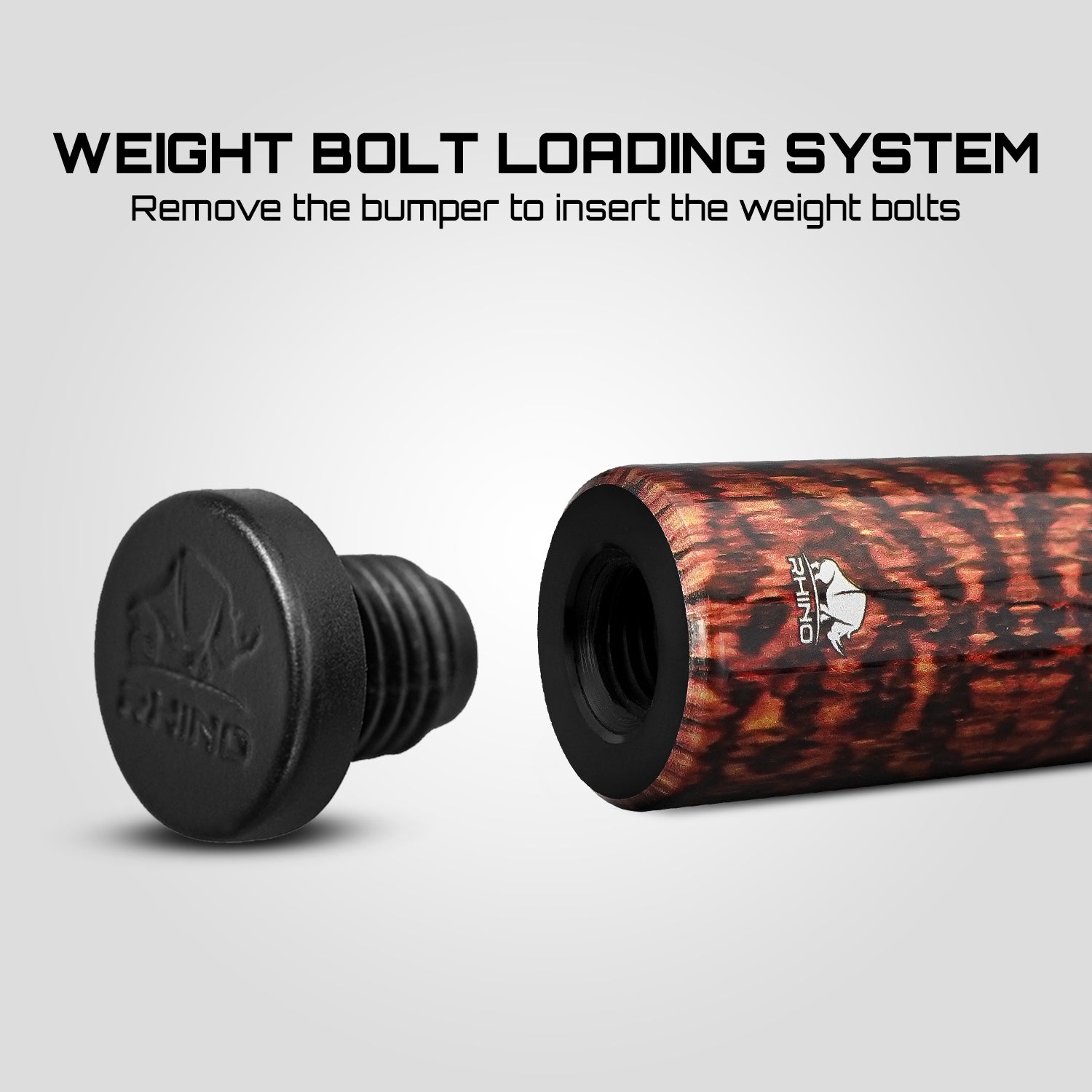 Rhino RETRÔ Pool Cue - Snake - Wrapless – Rhino Billiards